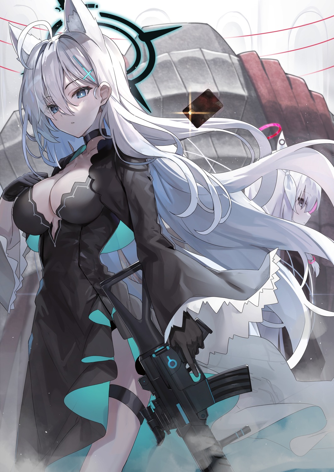 kuroshiro kanae blue archive arona (blue archive) plana (blue archive) sunaookami shiroko angel ...